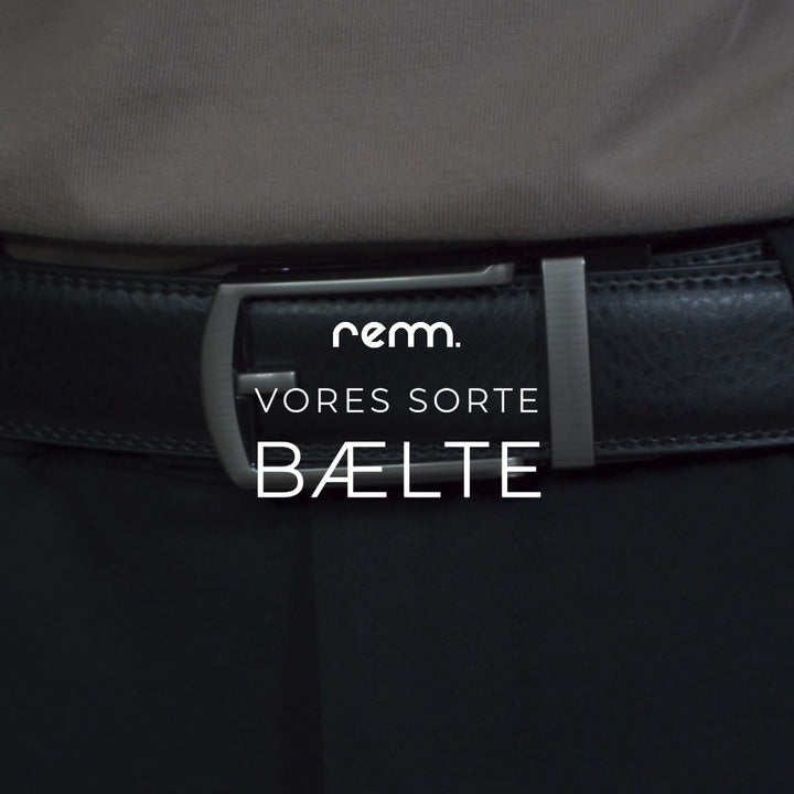 remm.dk | Perfekte læderbælter uden huller til 349 kr.